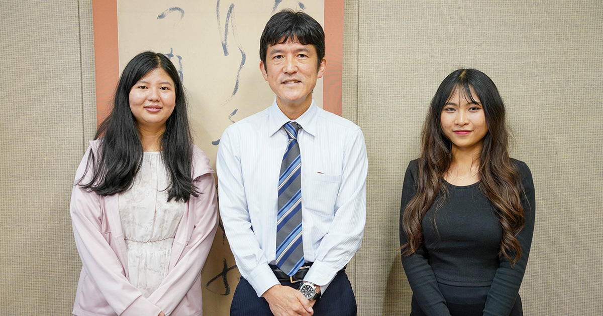 ミャンマー地震における被災学生への見舞金支給と学長訪問｜学生生活｜DAIKEI Topics｜大阪経済大学